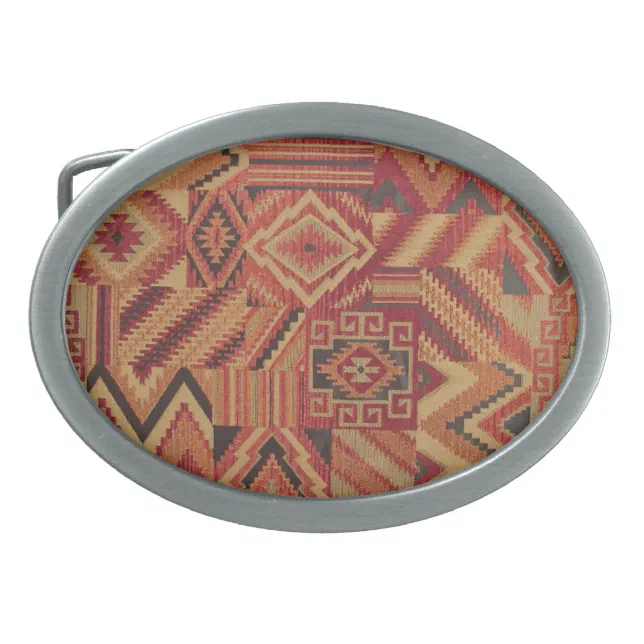 Blanket Design Belt Buckle | Zazzle