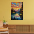Blanket of Sunset Poster | Zazzle