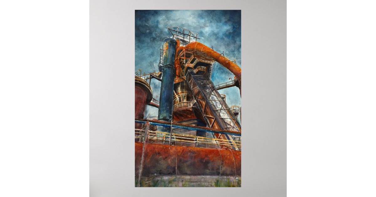 Blast Furnace Poster | Zazzle