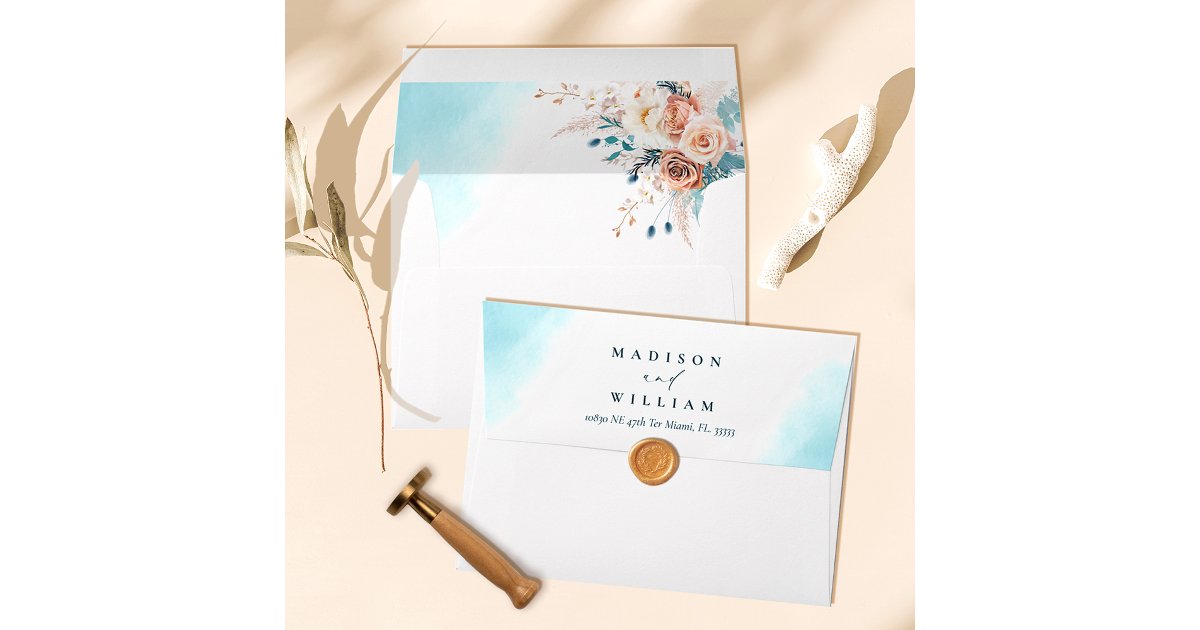 Bleach Wedding Invitation Envelope | Zazzle
