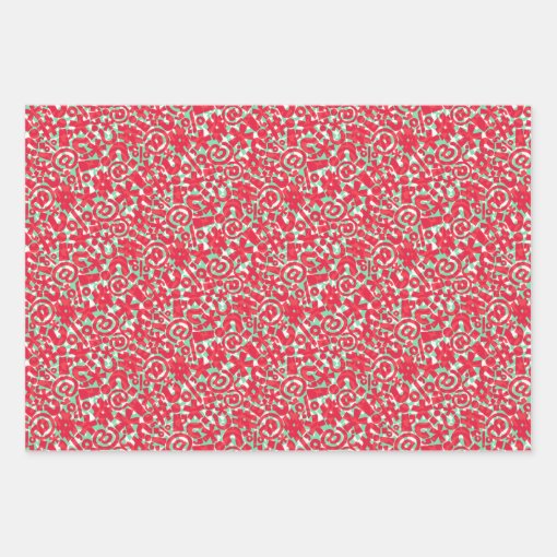 Bleeped Out Holiday Wrapping Paper | Zazzle