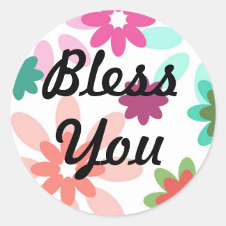 God Bless You Stickers | Zazzle