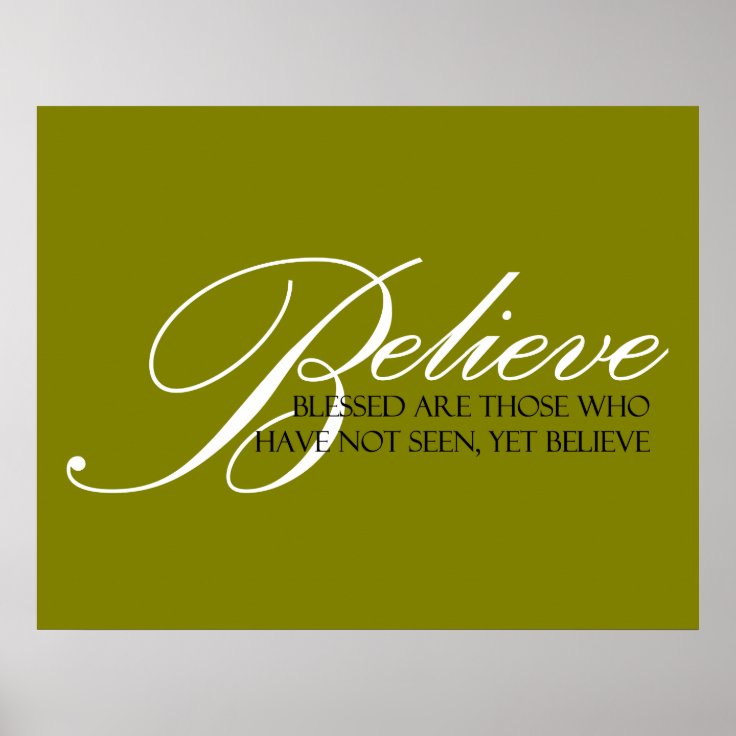 Blessed are Those Poster | Zazzle