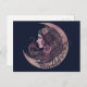 Blessed Be Moon Goddess Pagan Art Postcard | Zazzle