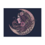 Blessed Be Moon Goddess Pagan Art Postcard | Zazzle