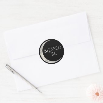 Blessed Be Sticker | Zazzle