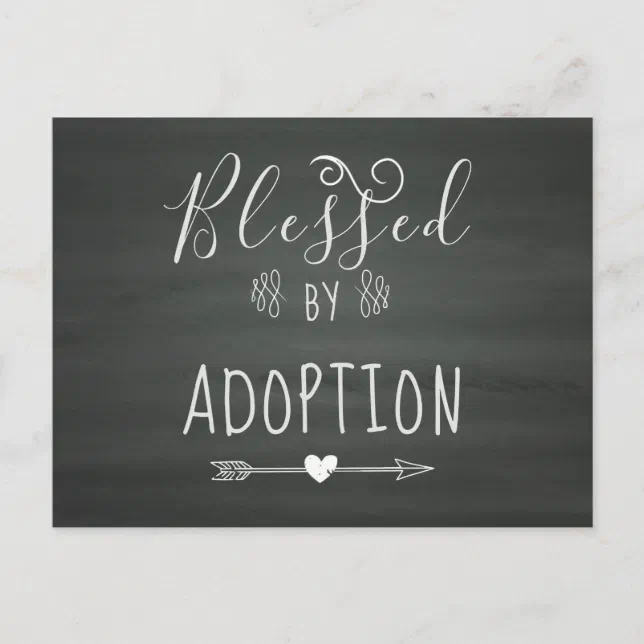 Blessed by Adoption Party Invitation Announcement | Zazzle