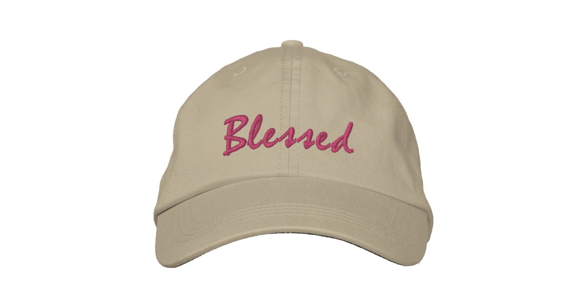 Blessed Embroidered Baseball Cap | Zazzle