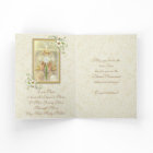 Blessed Eucharist First Holy Communion cross/lamb Card | Zazzle