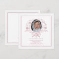 Blessed Event Photo Invitation | Zazzle