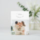 Blessed, Greeting, Family Photo, Smiling Script Postcard | Zazzle