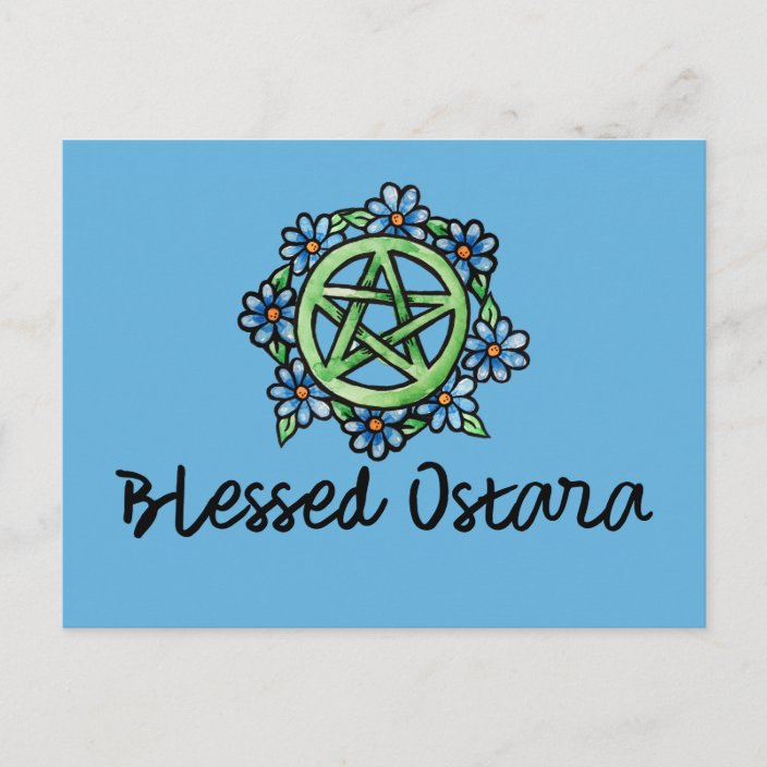 Blessed Ostara Postcard | Zazzle.com