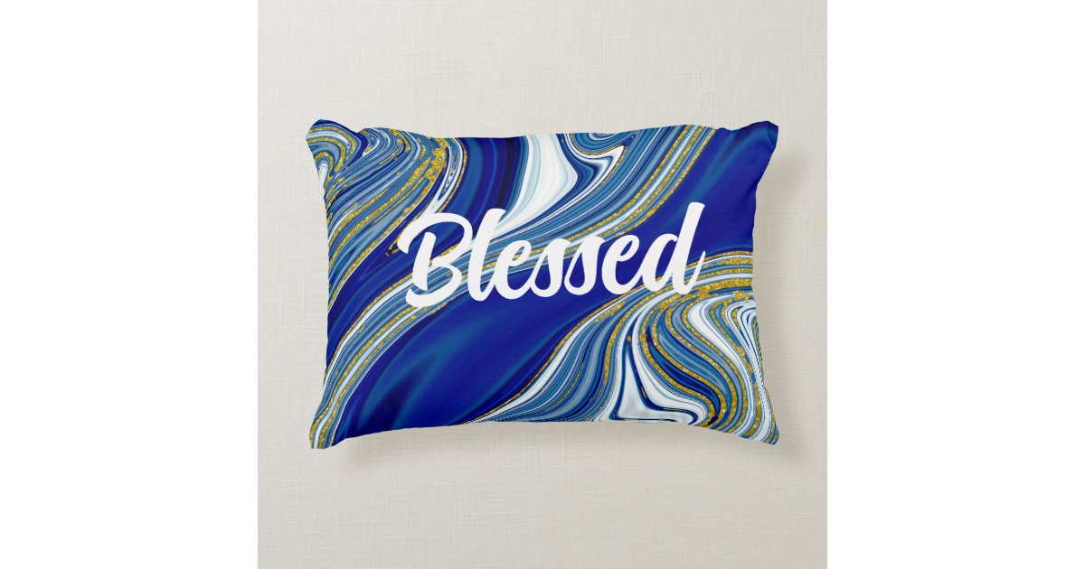 "Blessed" Pillow | Zazzle