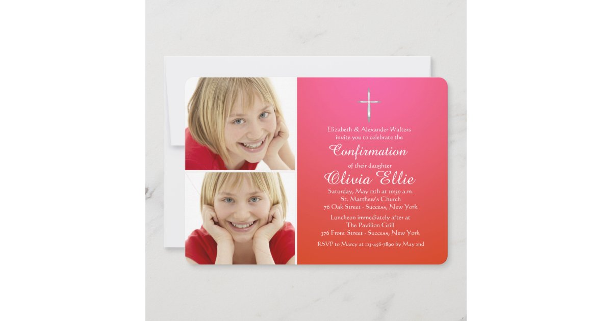 Blessed Sacrament Religious Photo Invitation | Zazzle