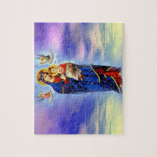 Virgin Mary Jigsaw Puzzles | Zazzle