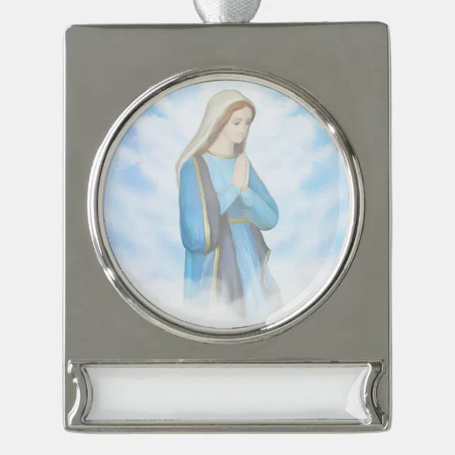 Blessed Virgin Mary Banner Decoration | Zazzle
