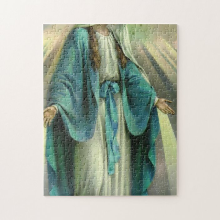 Blessed Virgin Mary Jigsaw Puzzle | Zazzle.com