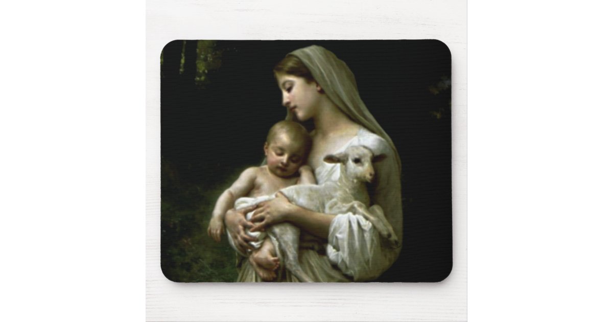 Blessed Virgin Mary - Mother of God Mouse Pad | Zazzle
