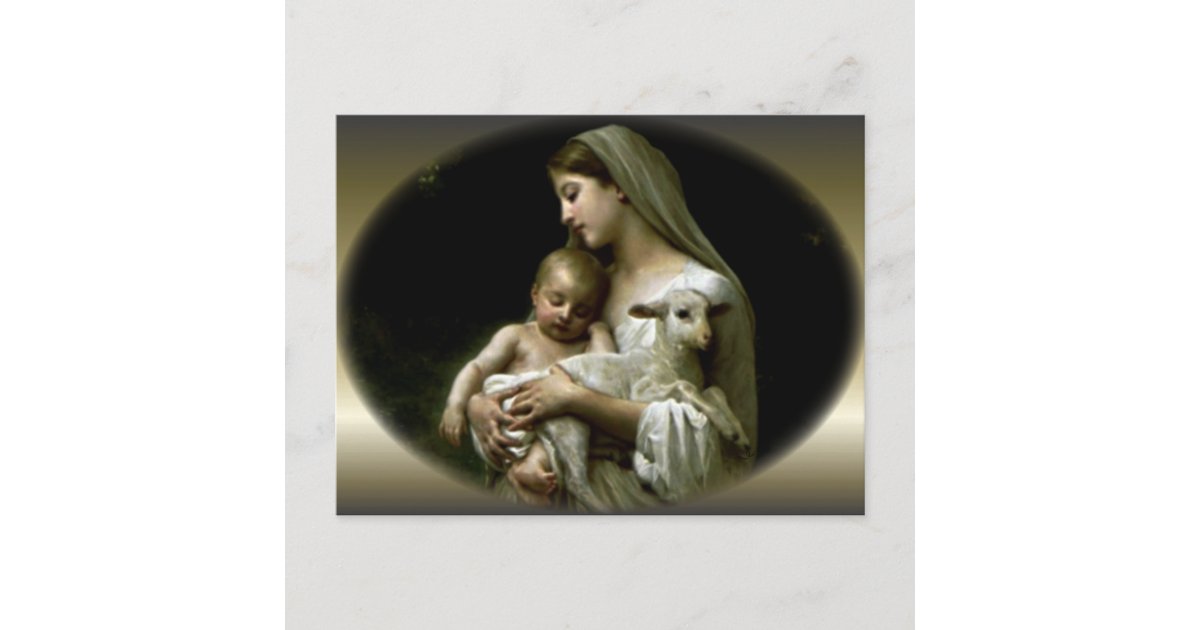 Blessed Virgin Mary - Mother of God Postcard | Zazzle.com