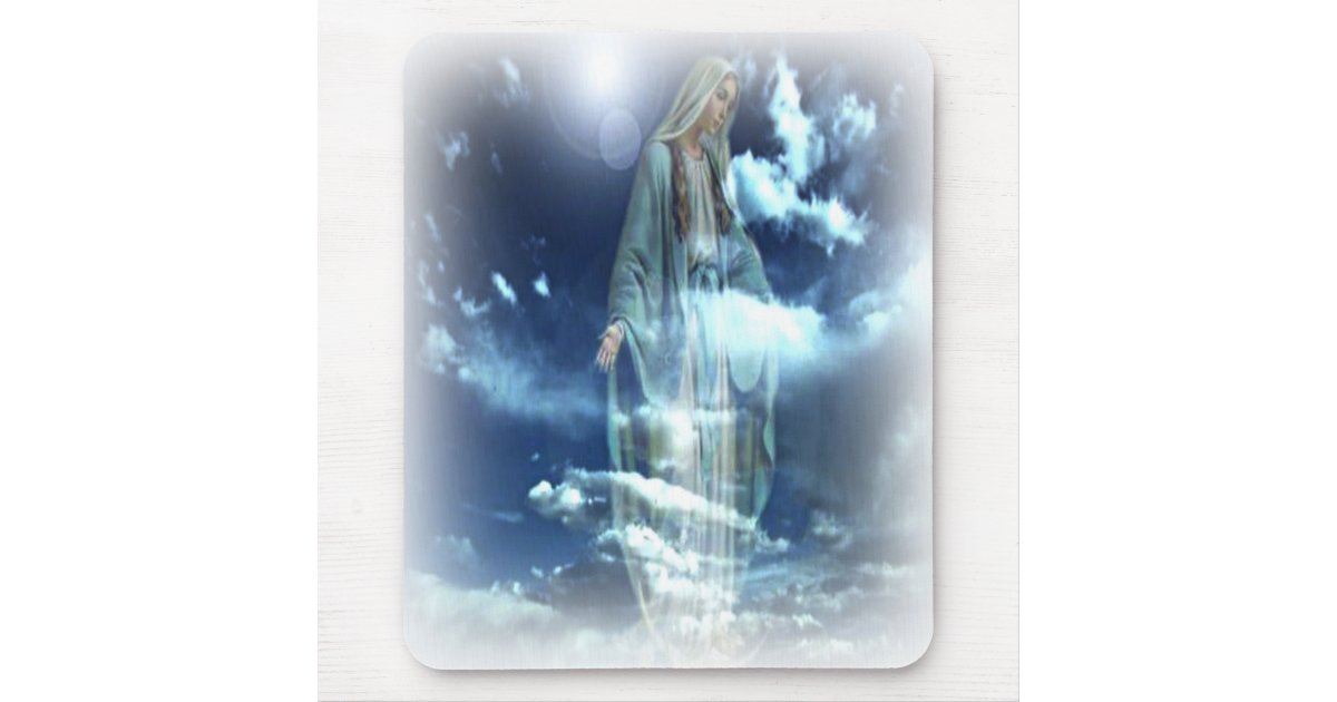 Blessed Virgin Mary Mouse Pad | Zazzle
