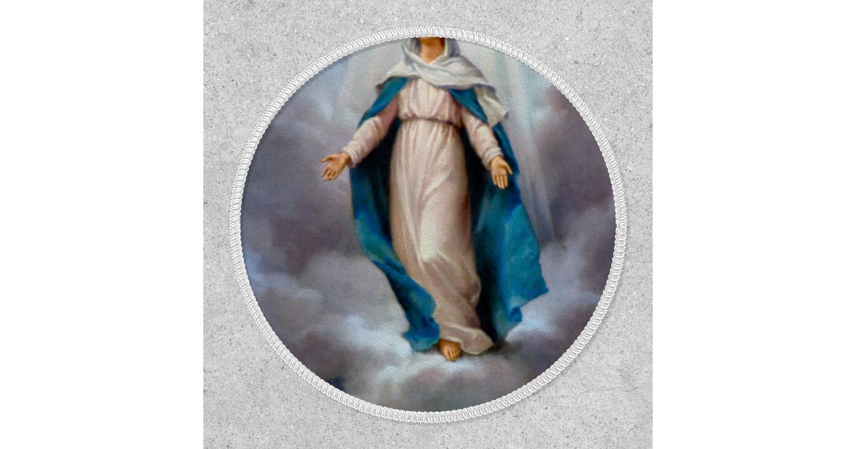 Blessed Virgin Mary Patch | Zazzle