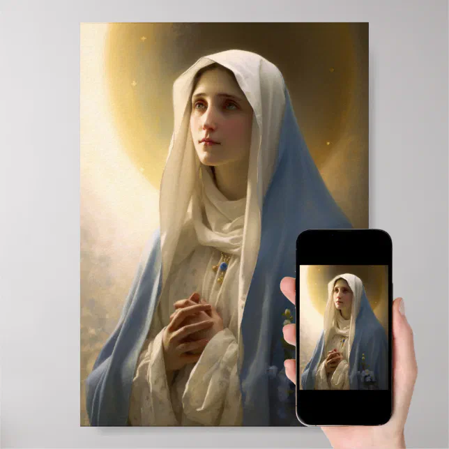 Blessed Virgin Mary Poster | Zazzle