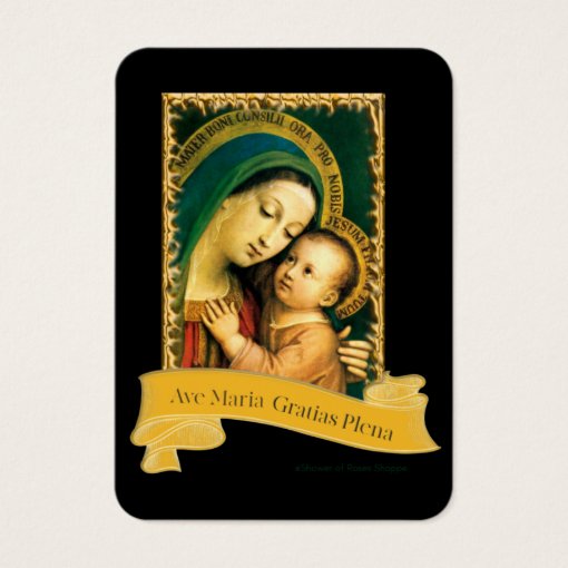 Blessed Virgin Mary Prayer Memorare Holy Card | Zazzle
