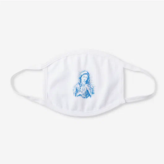 BLESSED VIRGIN MARY PROTECTIVE MASK | Zazzle