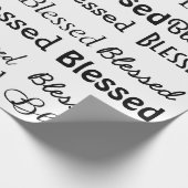 Blessed Wrapping Papper Wrapping Paper | Zazzle