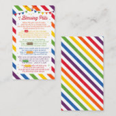 Blessing pills Poem Gift Tag | Zazzle