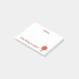 Blessings Beautiful Tree Post-it Notes | Zazzle