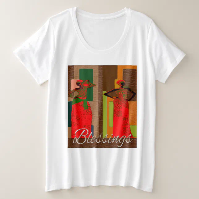 Blessings Plus Size T-Shirt | Zazzle