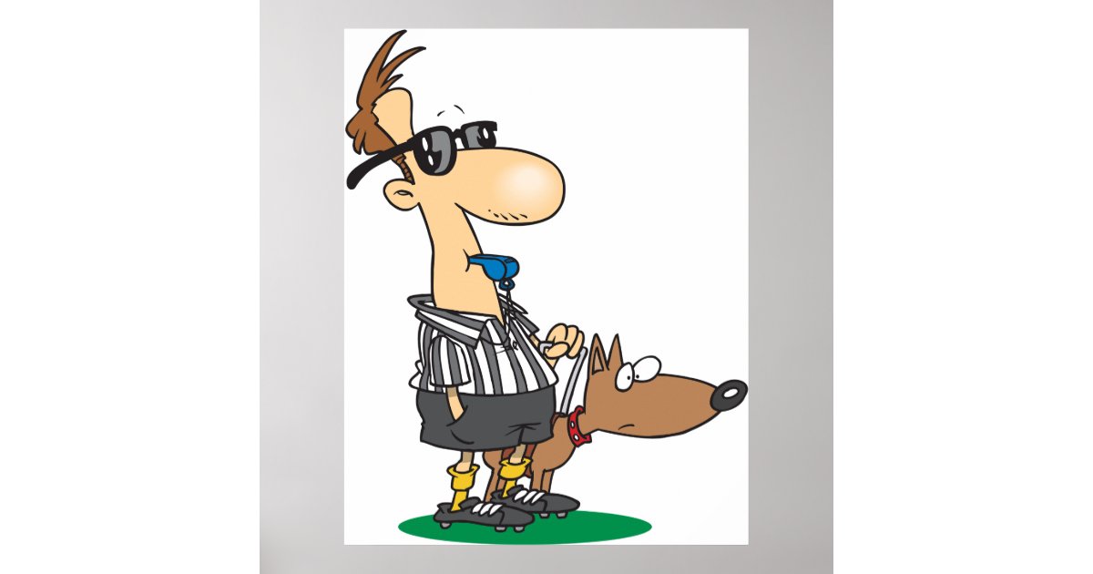 Blind Referee Poster | Zazzle