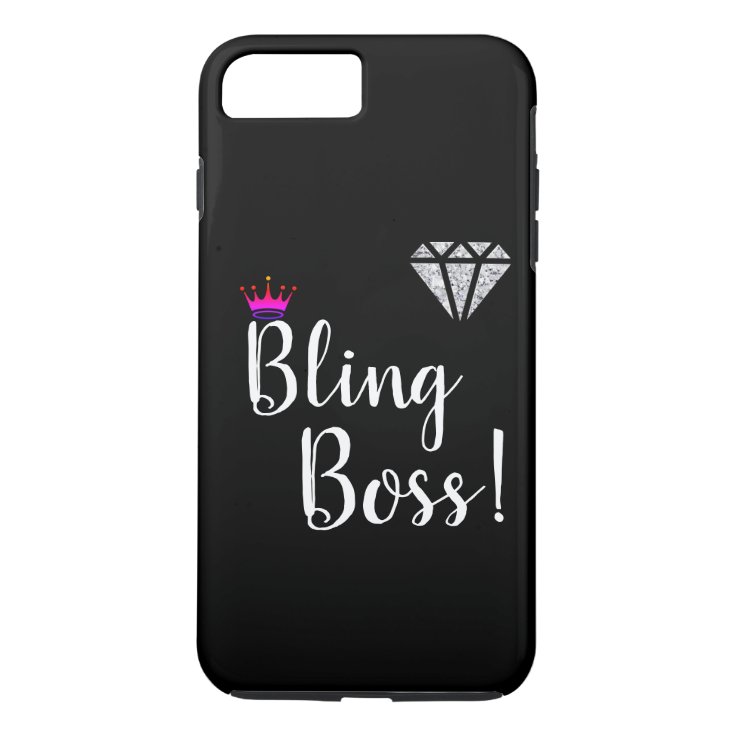 Bling Boss Phone Cover! Case-Mate iPhone Case | Zazzle