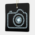 Bling Camera Ornament | Zazzle