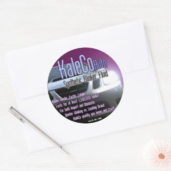 Blinker Fluid Sticker | Zazzle