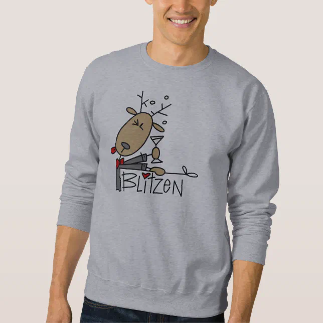 Blitzen Reindeer Christmas Tshirts and Gifts | Zazzle