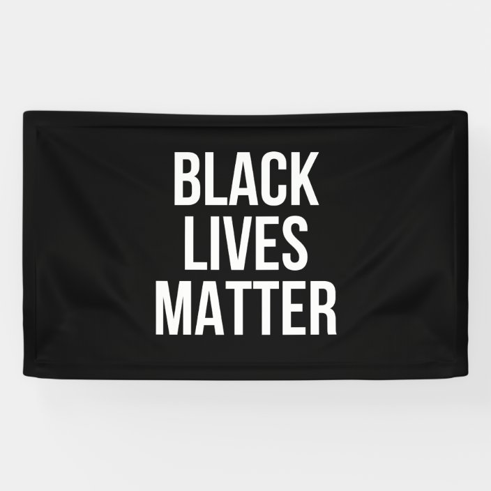 BLM Black Lives Matter BANNER | Zazzle.com