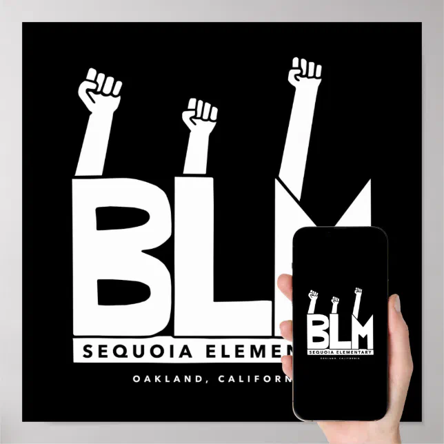 BLM design - 1st Place - Ayana Sakamoto Poster | Zazzle