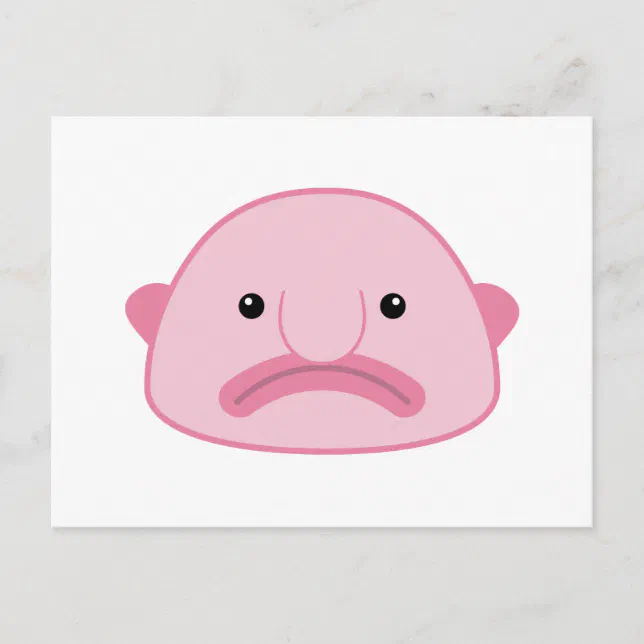 Blobfish Postcard | Zazzle