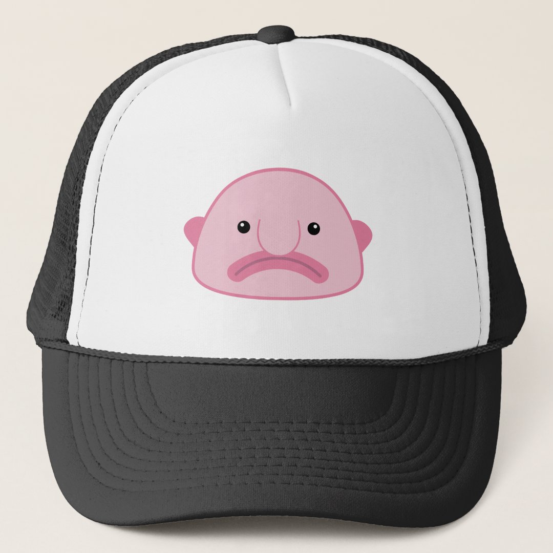Blobfish Trucker Hat | Zazzle