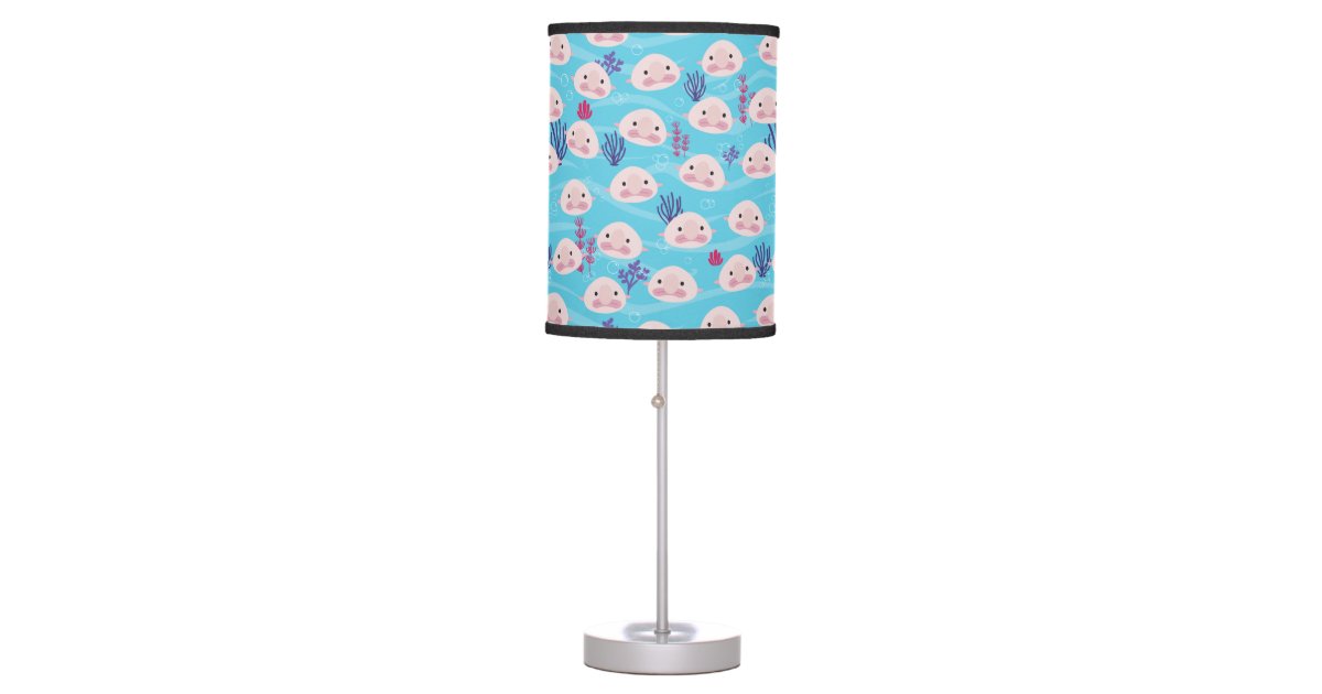 Blobfish ugly fish table lamp | Zazzle