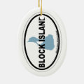 Block Island. Ceramic Ornament | Zazzle