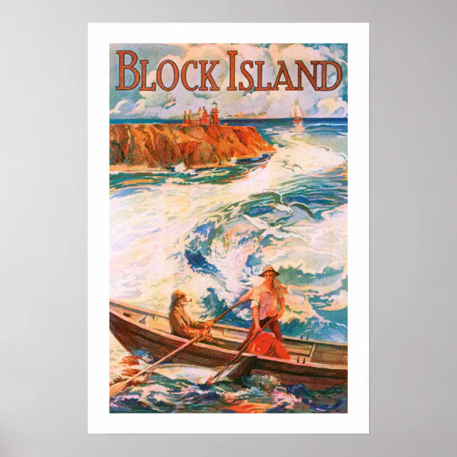 Block Island Poster | Zazzle