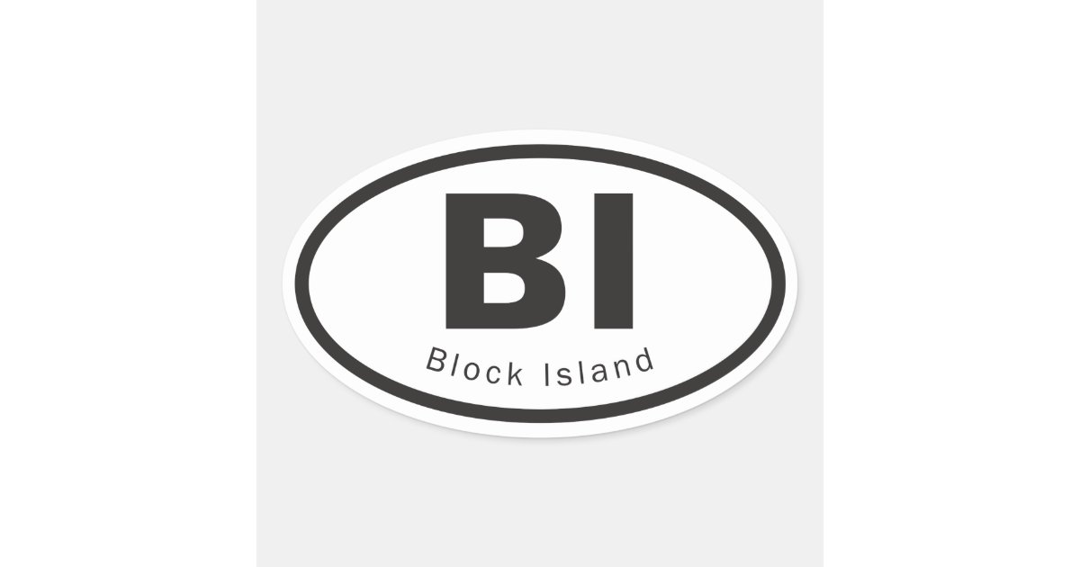 Block Island sticker | Zazzle