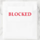 Blocked Sticker | Zazzle