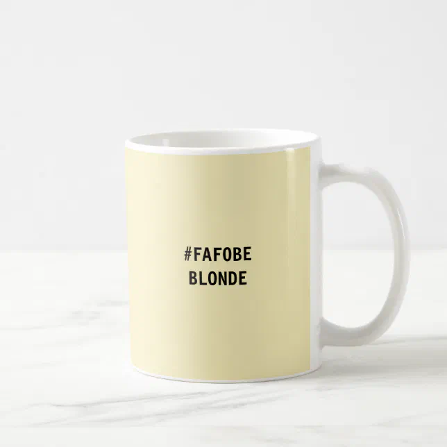 Blonde Color hex Code Mug | Zazzle