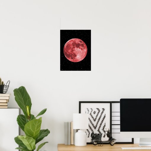 Blood Moon Poster | Zazzle
