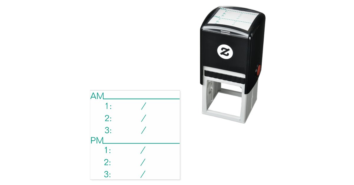 Blood pressure tracking stamp | Zazzle