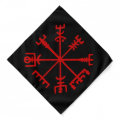 Blood Red Vegvísir (Viking Compass) Bandana | Zazzle